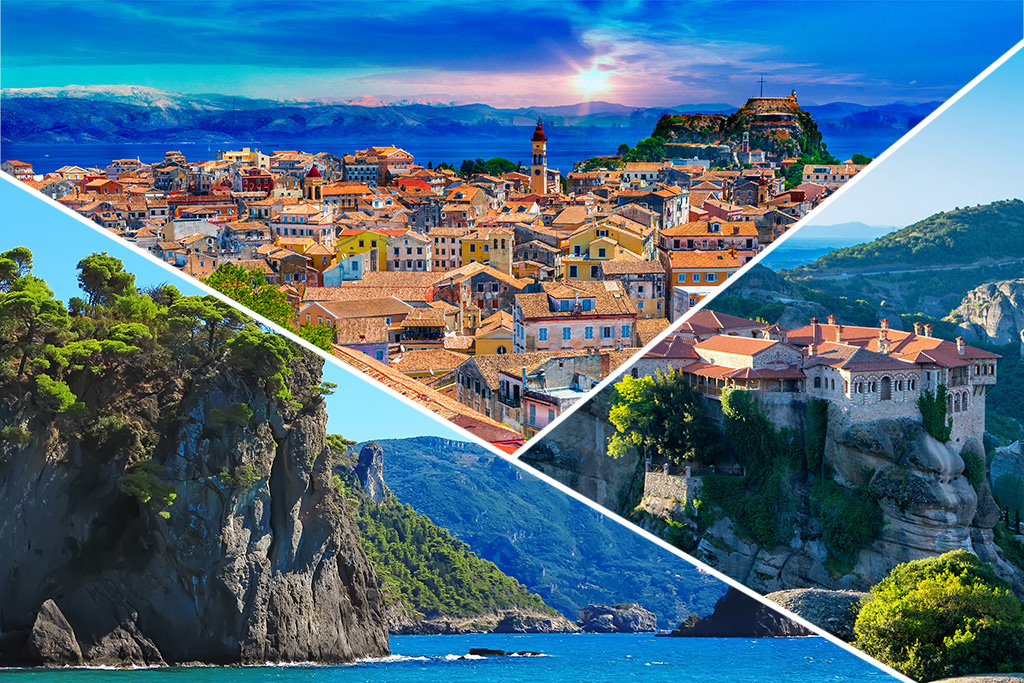 AUTOTOUR CORFOU IOANNINA DELPHES & LES METEORES, Corfou | Ôvoyages